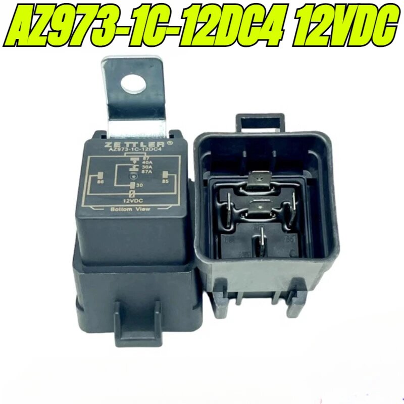 (Совершенно новый оригинал) 1 шт./лот 100% оригинальное реле: AZ973-1C-12DC4 12 В постоянного тока 40 А 5 контактов водонепроницаемое реле для внедорожников