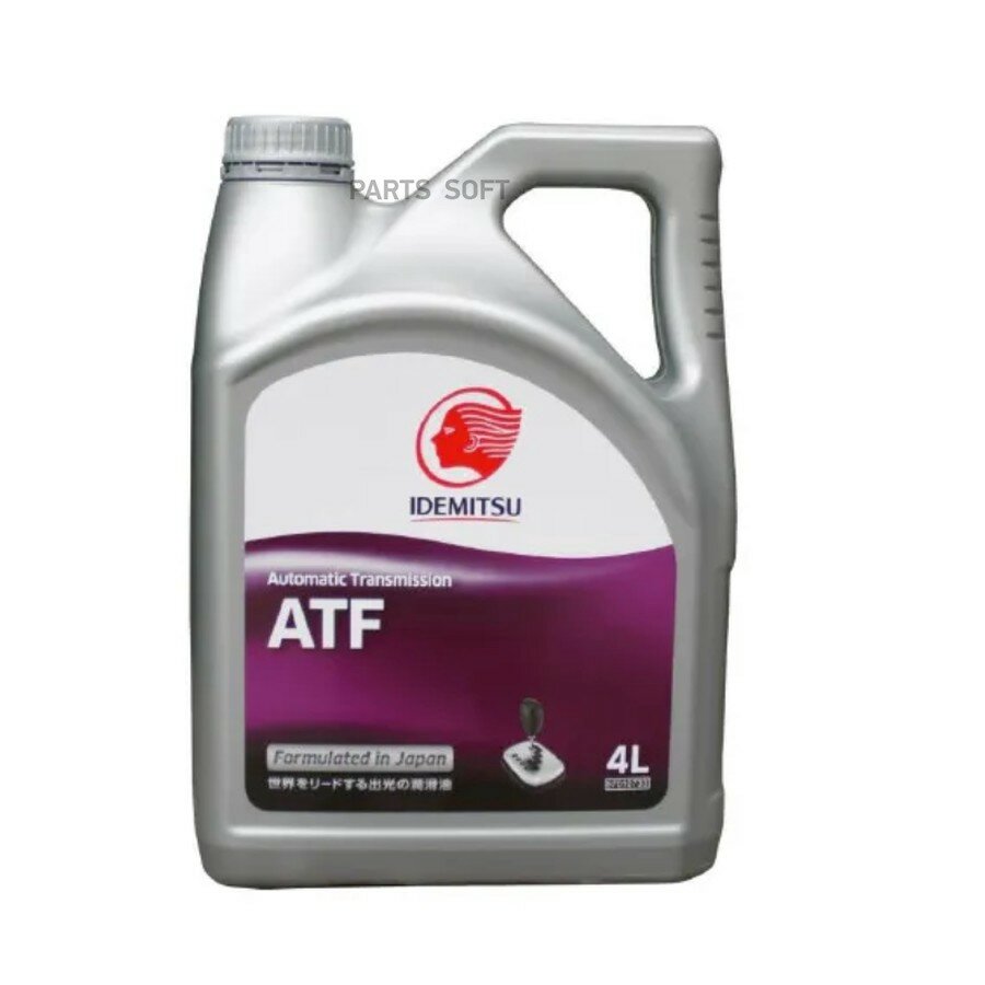 Трансмиссионная жидкость IDEMITSU ATF 4Л от официального дистрибьютора, IDEMITSU, артикул 30450248746