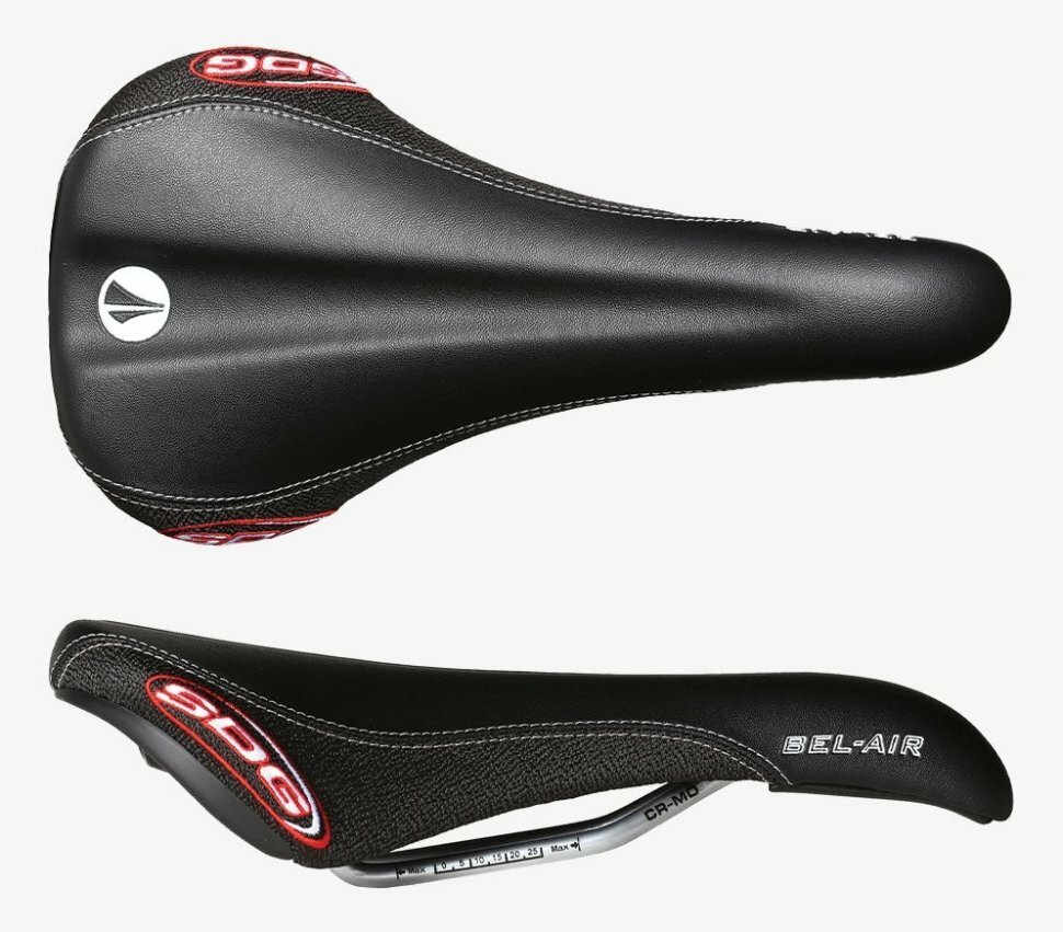 Седло SDG Bel-Air RL Cro-Mo Black (06100DS) для велосипеда