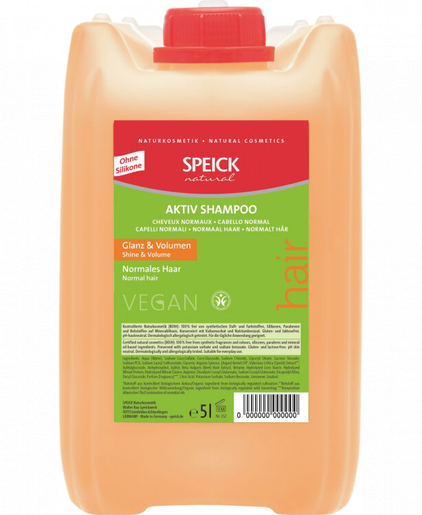 Speick Natural Aktiv Шампунь Блеск и объём 5 л