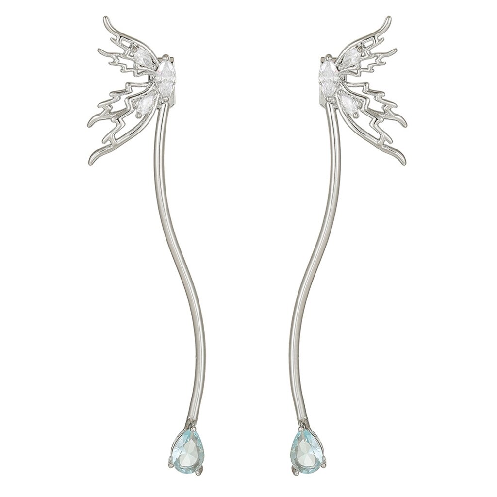 Медь Цирконы Бабочка Клипса На Ухо Аксессуар Для Наушников FreeClip 1 2 Fashion Enhancement Piece