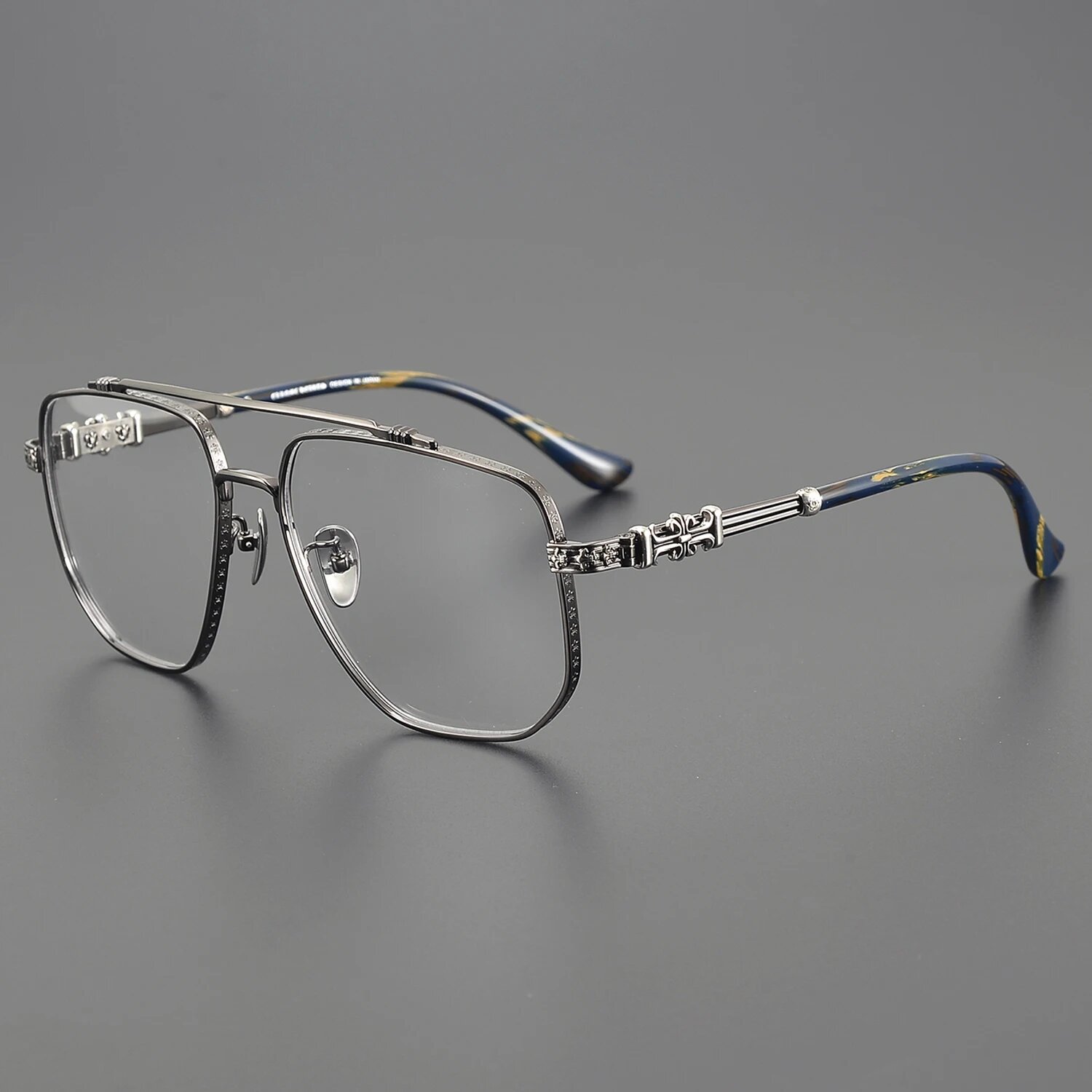 Большая многоугольная оправа для очков Titan 2025