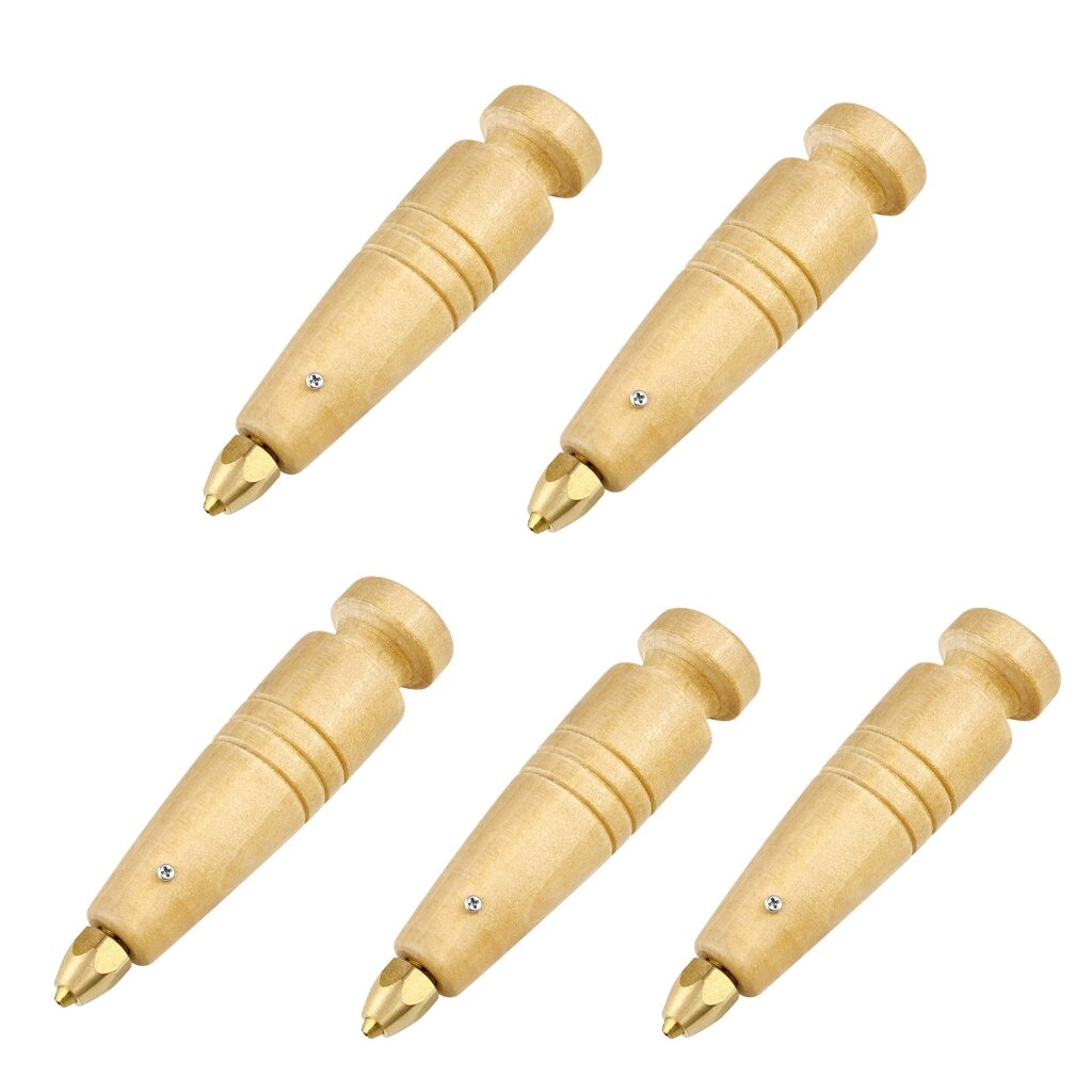 5 Шт Рукоятка Шила Для Кожевенного Ремесла Инструмент для Шила с Деревянной Ручкой Замена Швейного Шила Аксессуары для Кожевенного Ремесла