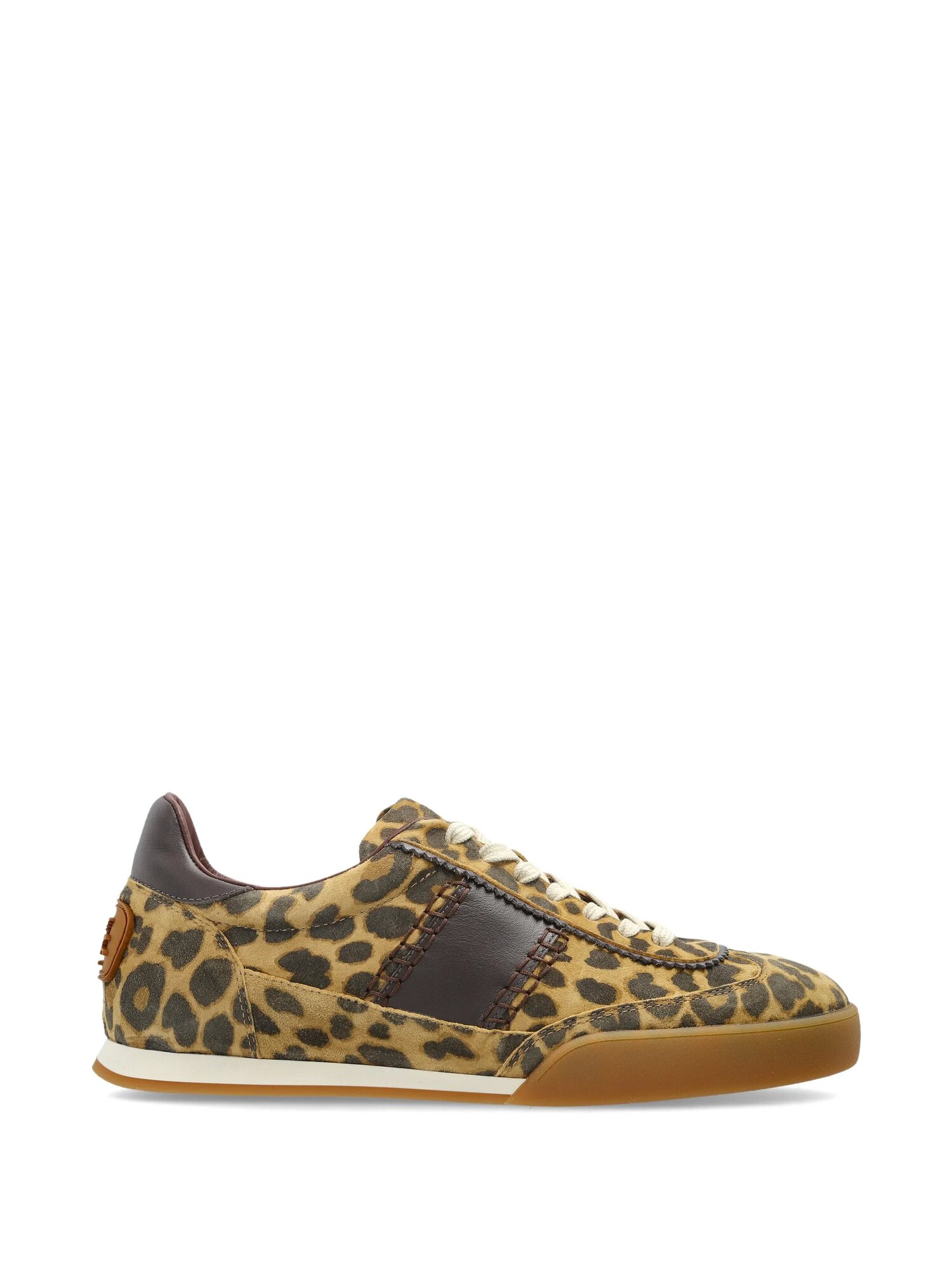 Кроссовки Leopard-print sneakers
