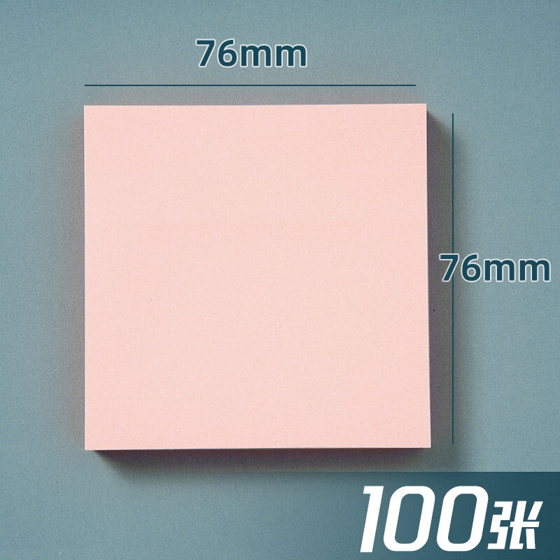 Цветные липкие заметки, милые креативные блокноты для заметок, офисные канцтовары, отрывные липкие заметки для студентов, настраиваемые