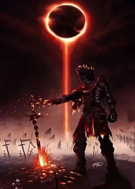 Алмазная Мозаика "Dark Souls III Классическая Игра" 40x50 См Алмазная Вышивка / Картина Стразами Подарков / Украшения