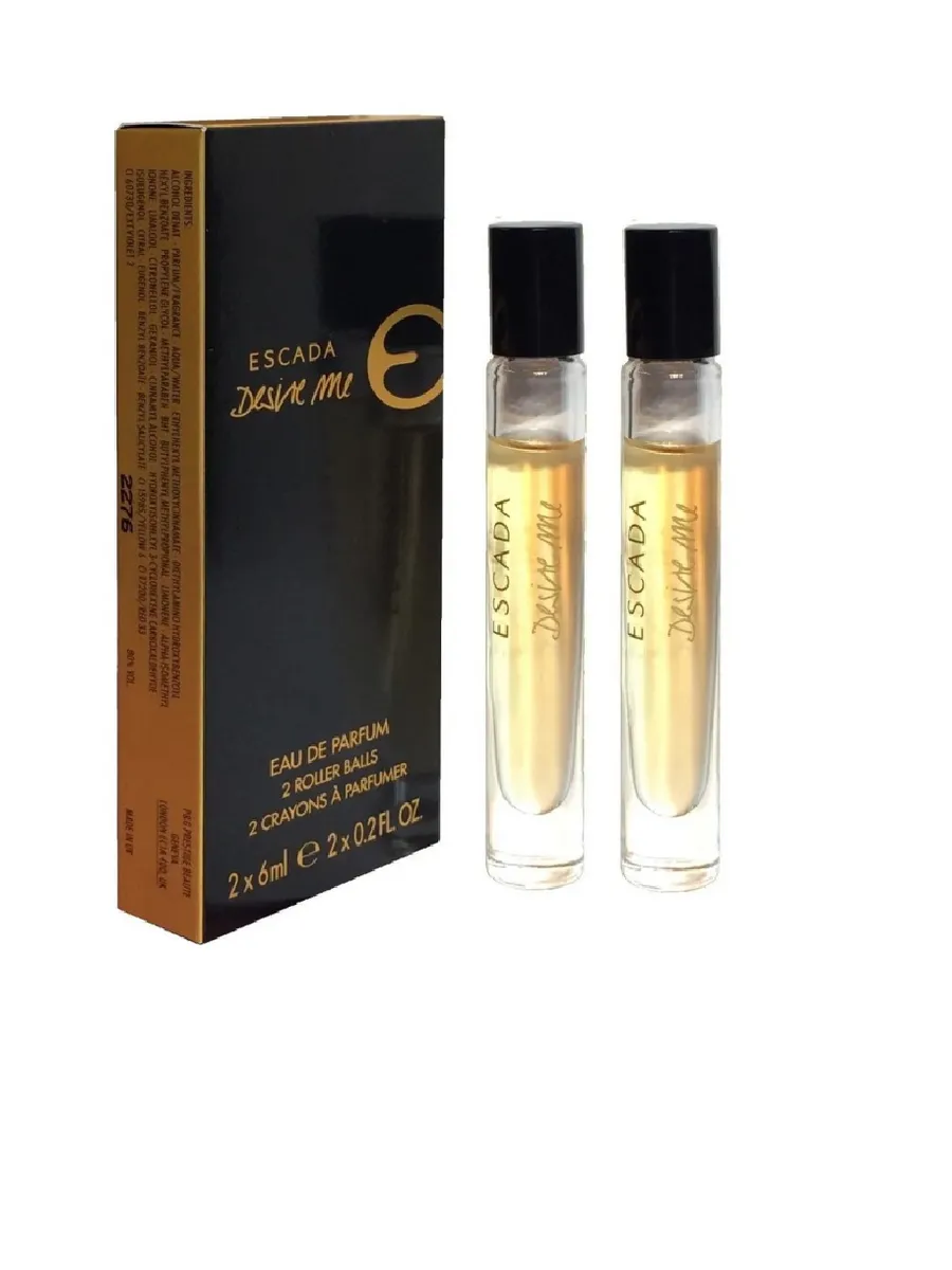 Escada Desire Me женская парфюмерная вода 2 X 6 мл Roll-on Miniature