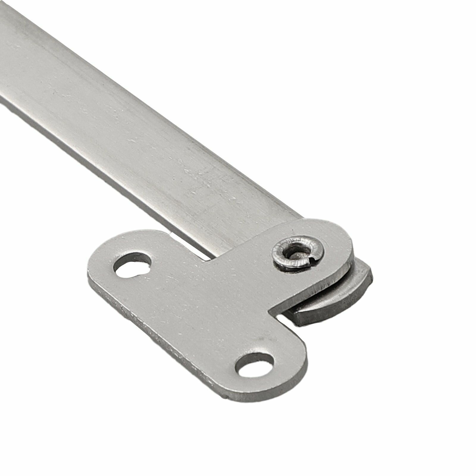 OZ-WDWM 2 шт. Нержавеющая сталь складная 180 градусов крышка опорные петли для мебельного шкафа