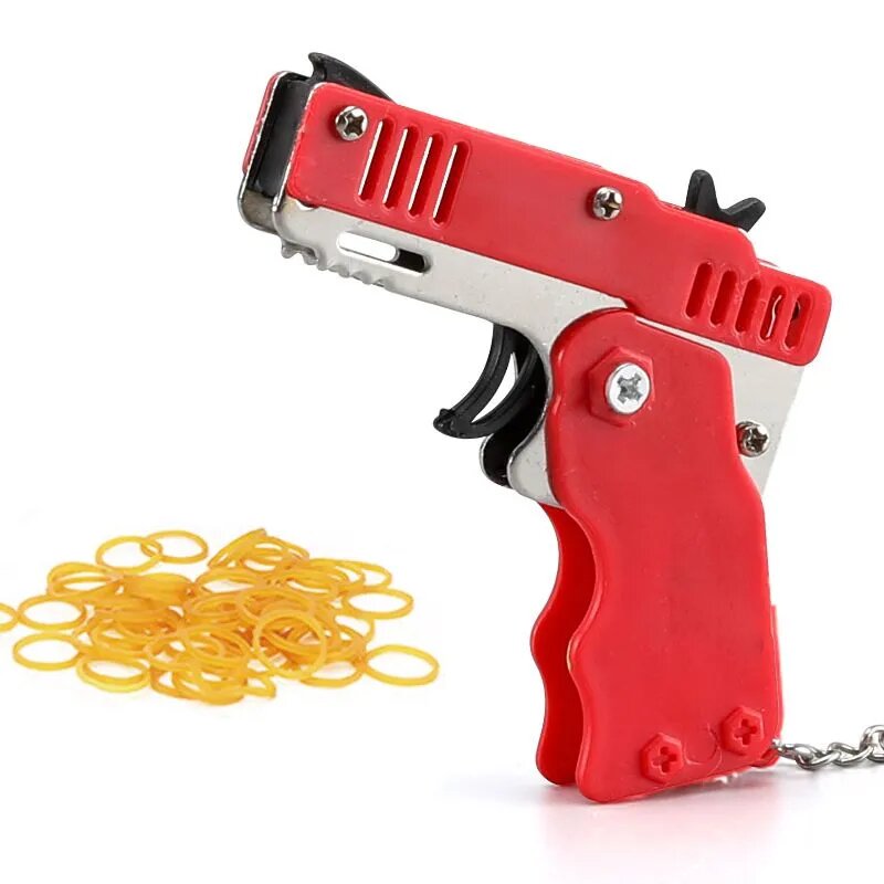 Мини-пистолет с резиновой лентой, стреляющий пистолет, сувениры для детской вечеринки