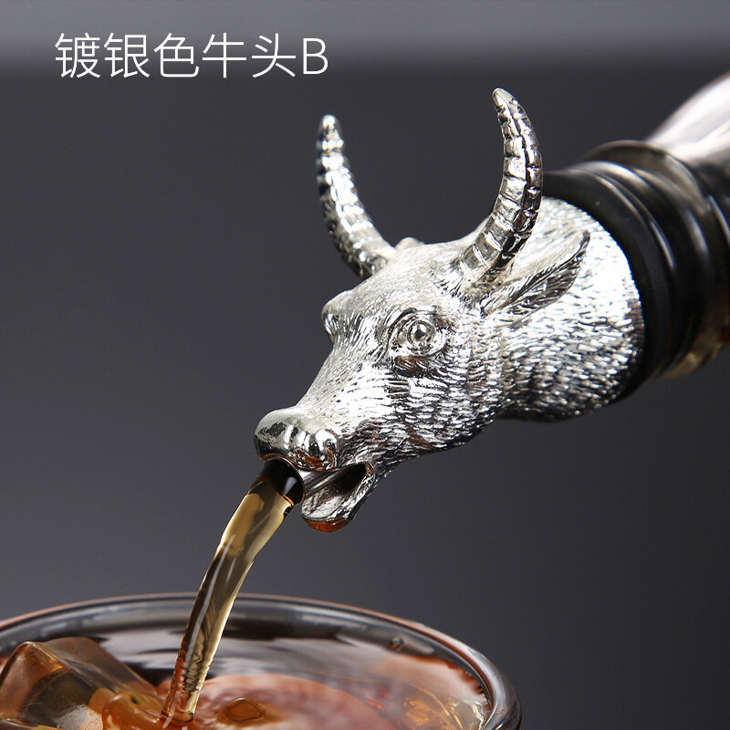 Насадка для вина Jägermeister с головой оленя, насадка для вина, барные инструменты, рекламные винные инструменты, подарок, маленький подарок
