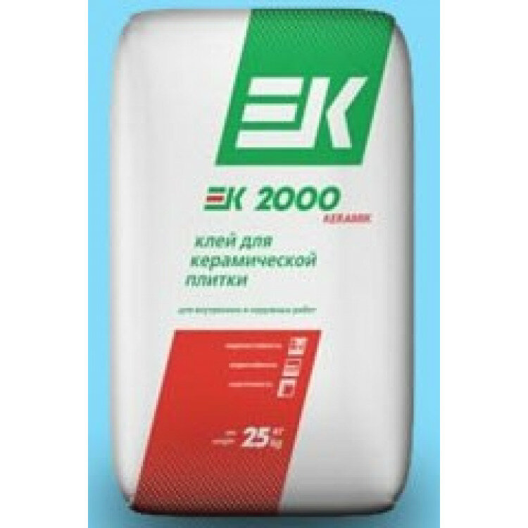 Клей для плитки ЕК-2000 5КГ