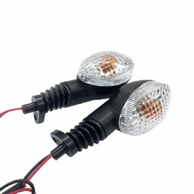 Поворотник MOTOKIT TN-724 Kawasaki 250R, KLX250S, VN650 и пр. (пара) -Прозрачный