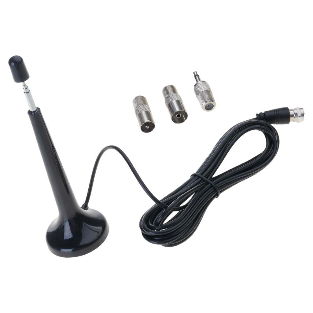 Домашняя усилительная антенна DAB FM, С тремя адаптерами