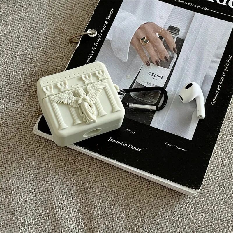Стерео наушники Angel AirPods 4 Pro 1/2/3 поколения подходят для наушников Apple с силиконовым защитным чехлом