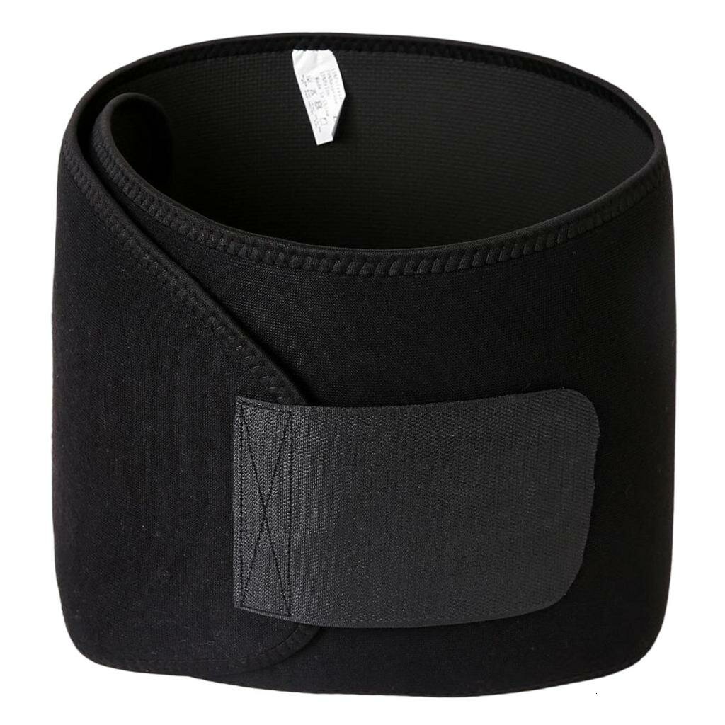 Женский и мужской корсет-утяжка для талии, Черный - L