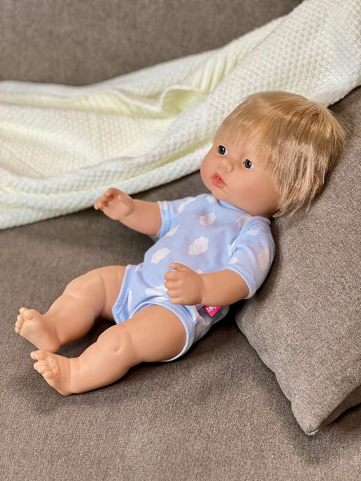 Кукла BERJUAN виниловая 38 см Newborn