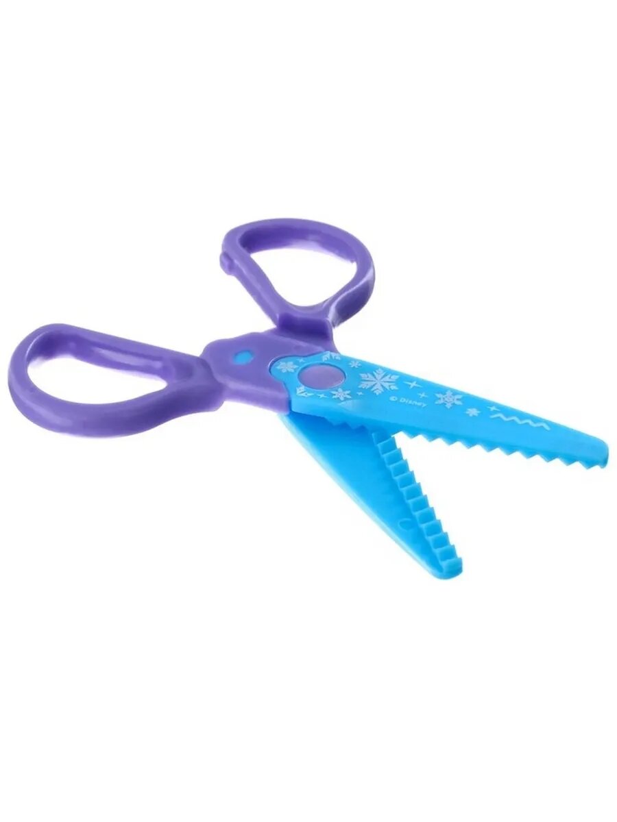 Фигурные пластиковые ножницы для творчества