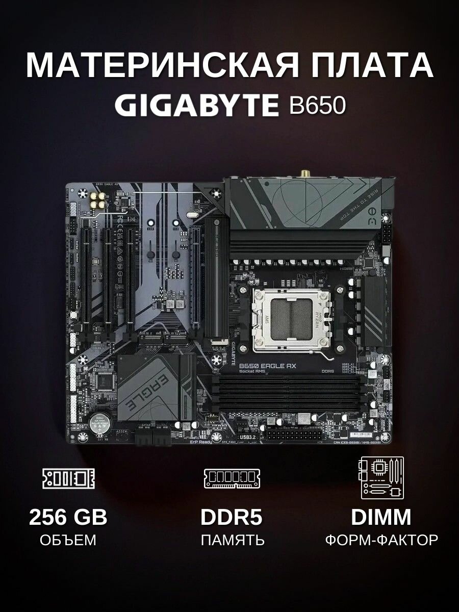 Материнская плата Gigabyte B650 EAGLE