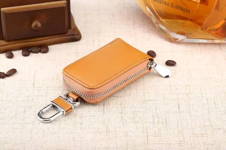 Чехол для ключей из мягкой кожи в корейском стиле с несколькими застежками для мужчин и женщин, держатель для ключей,