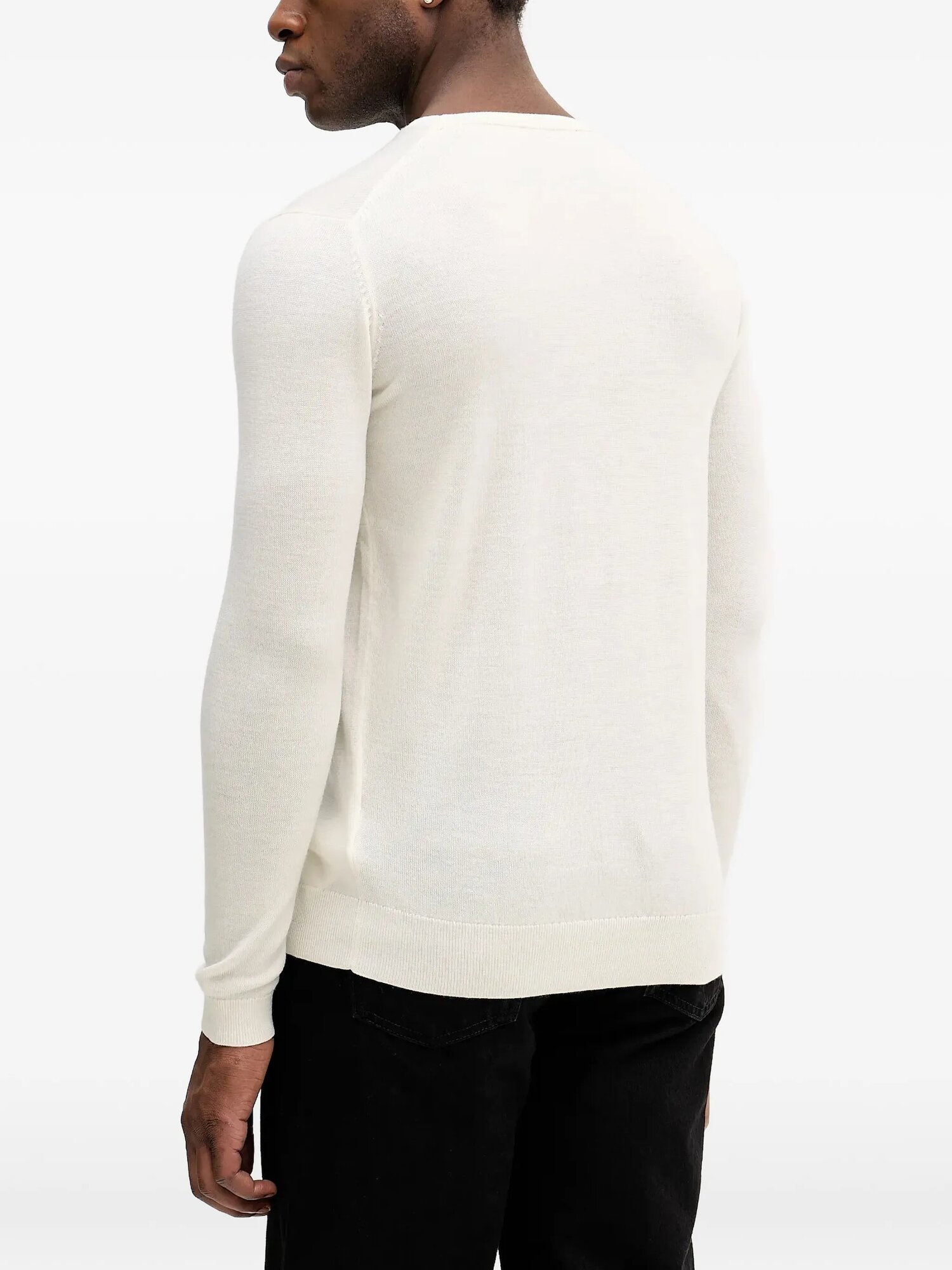 Свитер Karl Lagerfeld Logo crew-neck sweater, размер 52, , разноцветный — фото 1