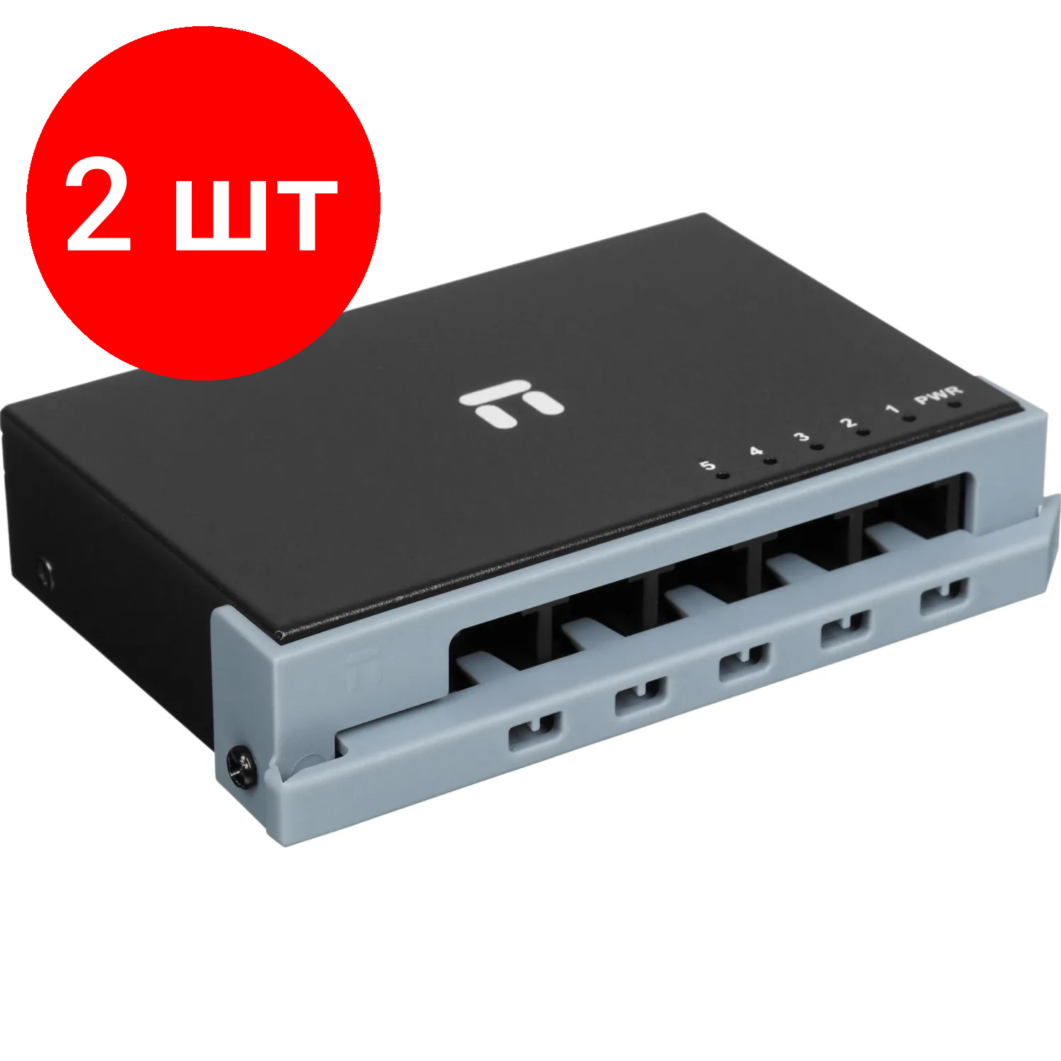 Комплект 2 штук, Коммутатор Netis ST105D 5PORT 10/100M