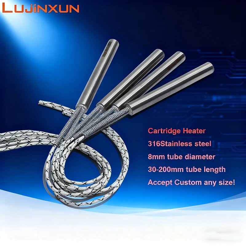 Нагревательный элемент LUJINXUN 8x130mm 220V 420W 5шт