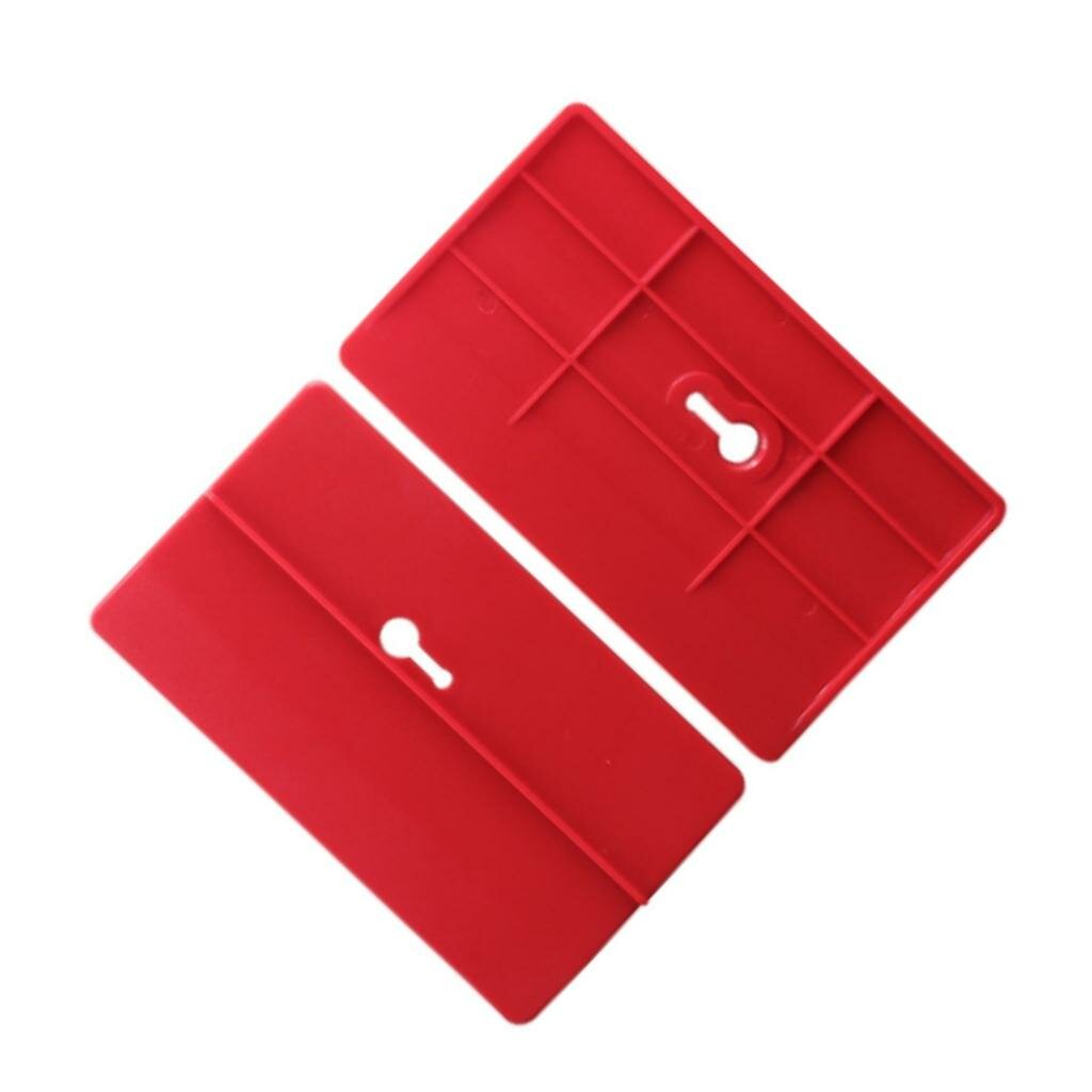 Клипсы для крепления потолка с противоскользящим покрытием, красный