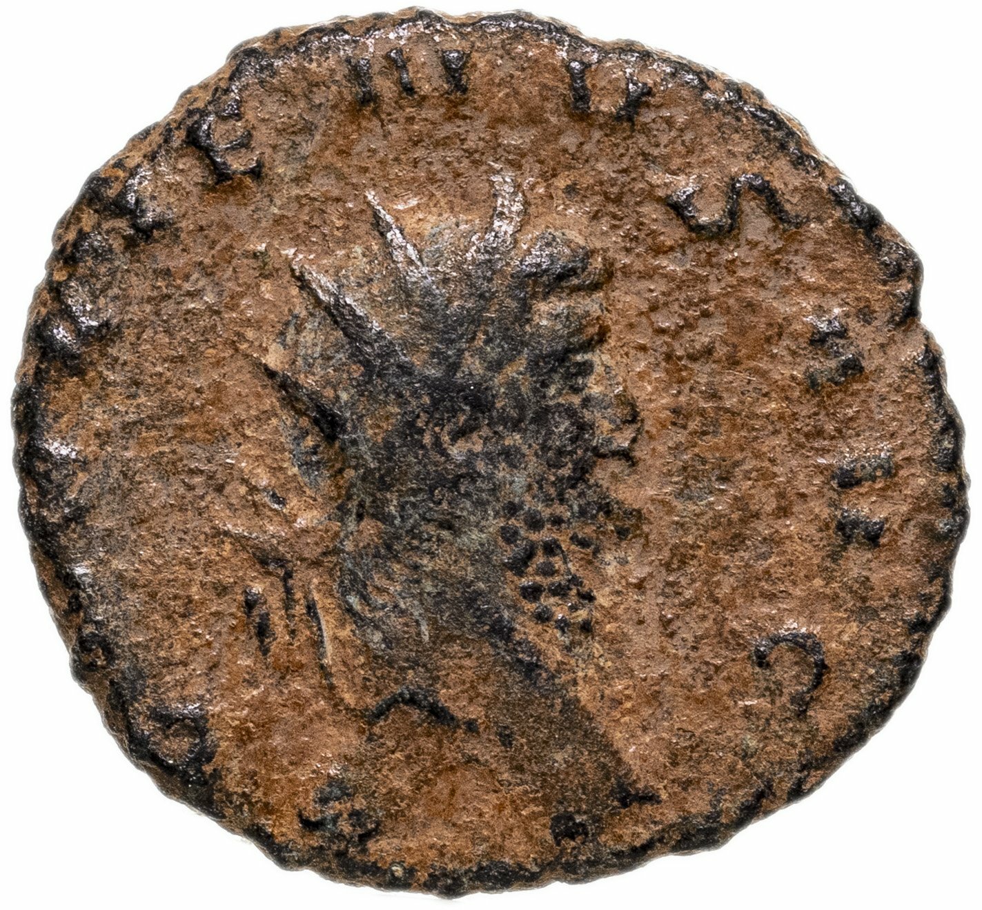 Римская империя, Галлиен, 253-268 годы, Антониниан Юберитата, Медь, в сохранности F