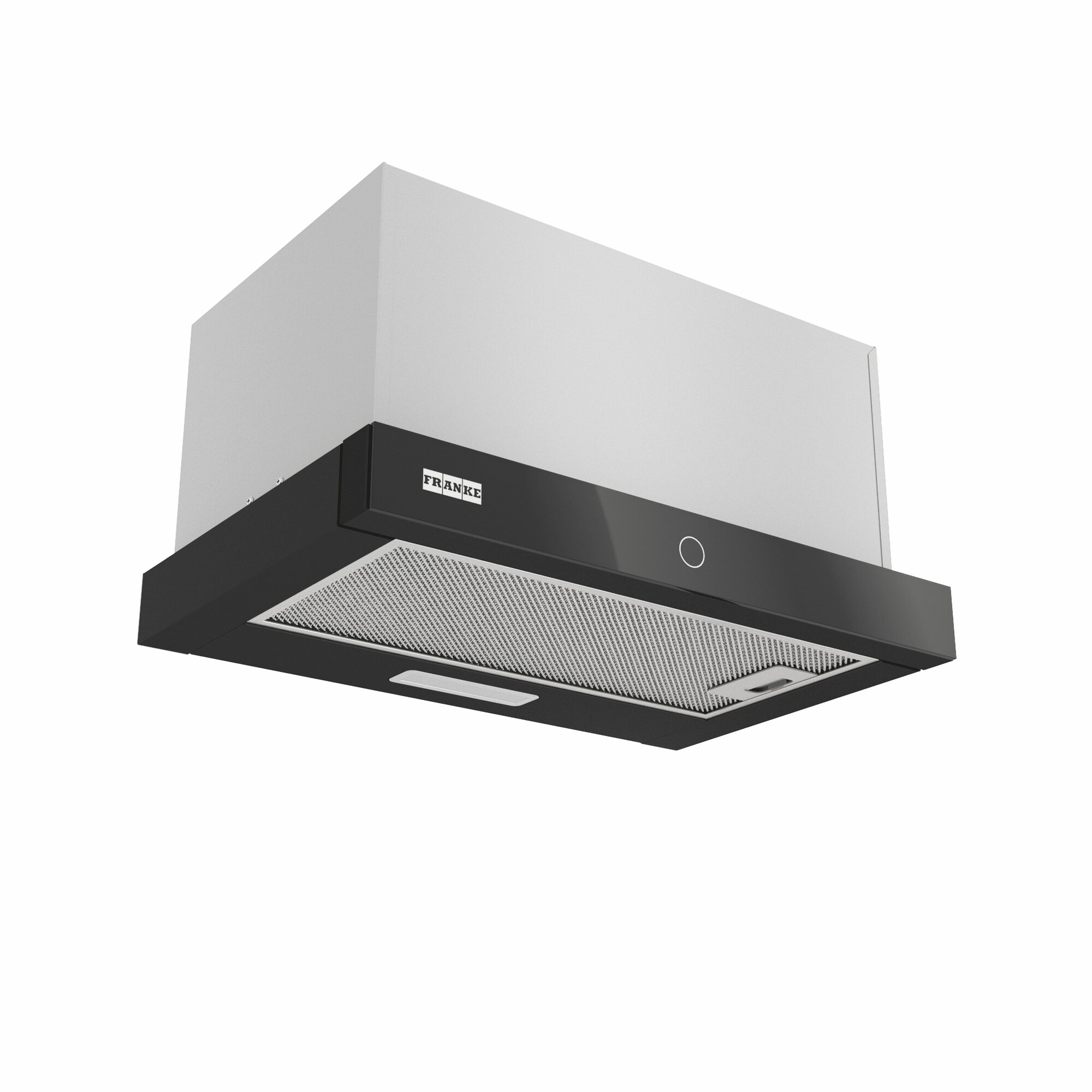 Franke TOUCH 50 BK кухонная вытяжка, встраиваемая, телескопическая, сенсорная, панель стекло. В шкаф 50 см, черная
