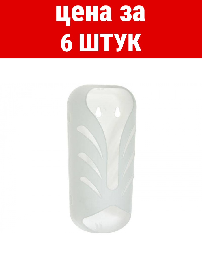 Комплект 6 шт, Корзина для пакетов Krita (снежно-белый)