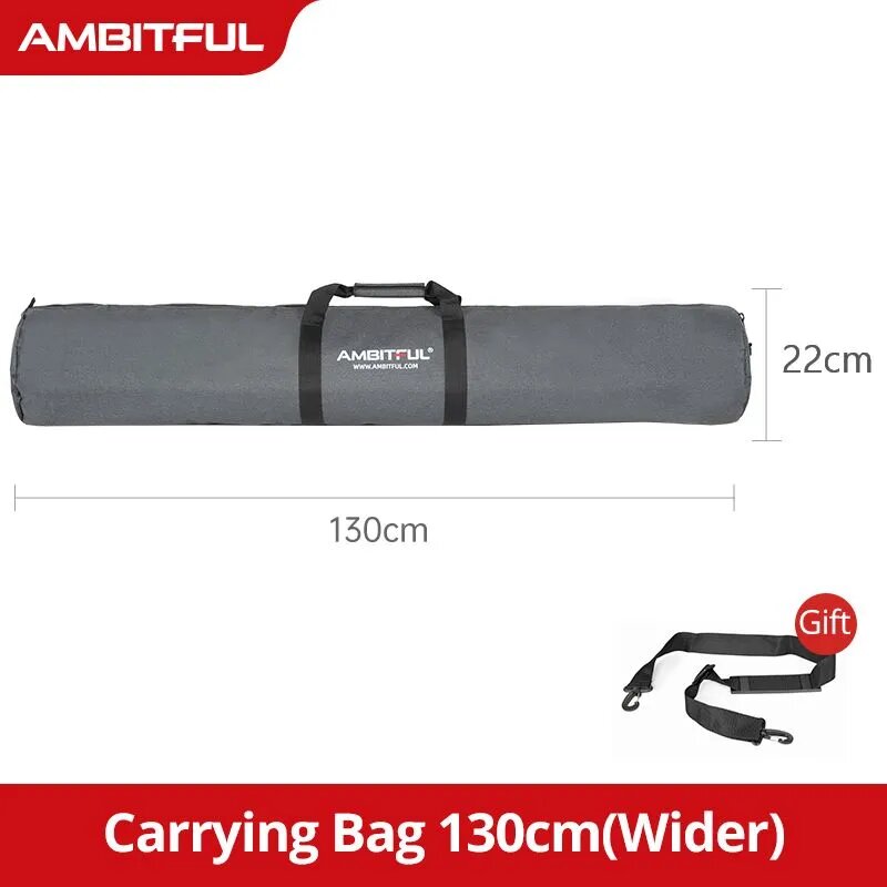 AMBITFUL TB PRO 130см с прокладкой Портативная сумка Портативный плечевой ремень