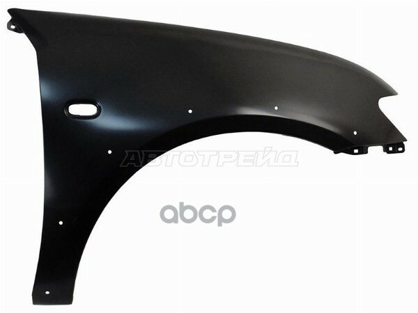 Крыло переднее Mitsubishi L200 07-16 / Triton 06-11 (Справа/ Под поворот(ы)/ Под расширитель(и)) Sat арт. ST-MB93-016-A1