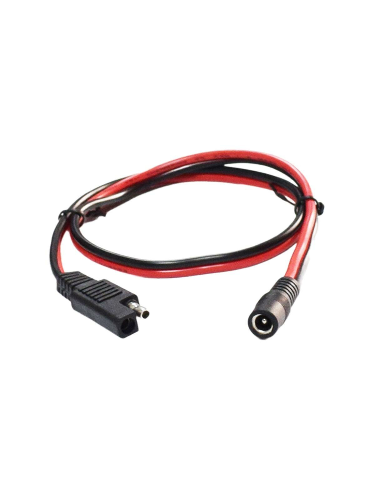 Кабель-преобразователь SAE в DC5.5x2.1 мм для мотоциклов Автомобилей