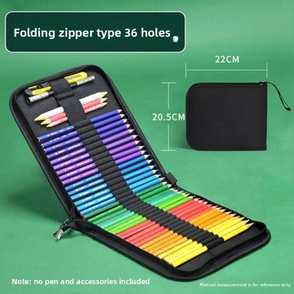 Складной пенал Oxford черный 36 Holes