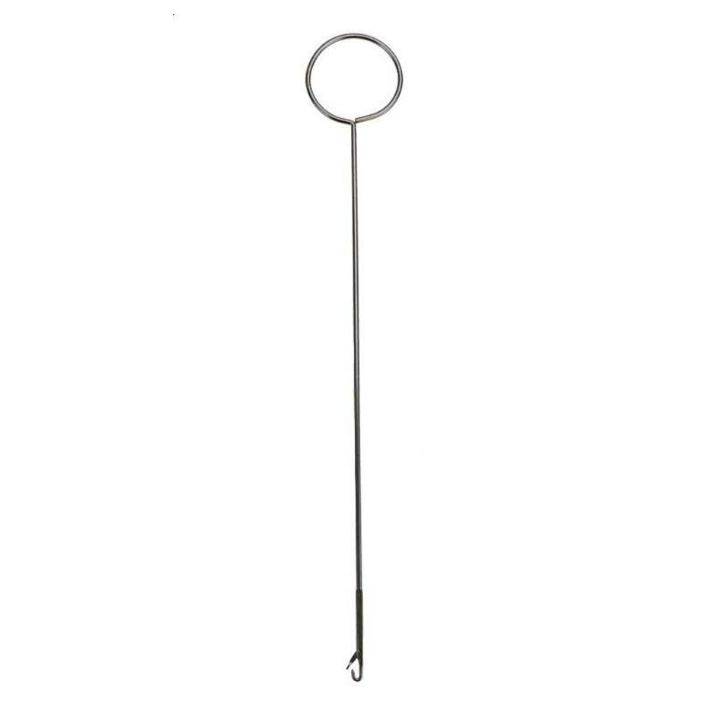 Крючок из нержавеющей стали для выворачивания тканевых трубок, S