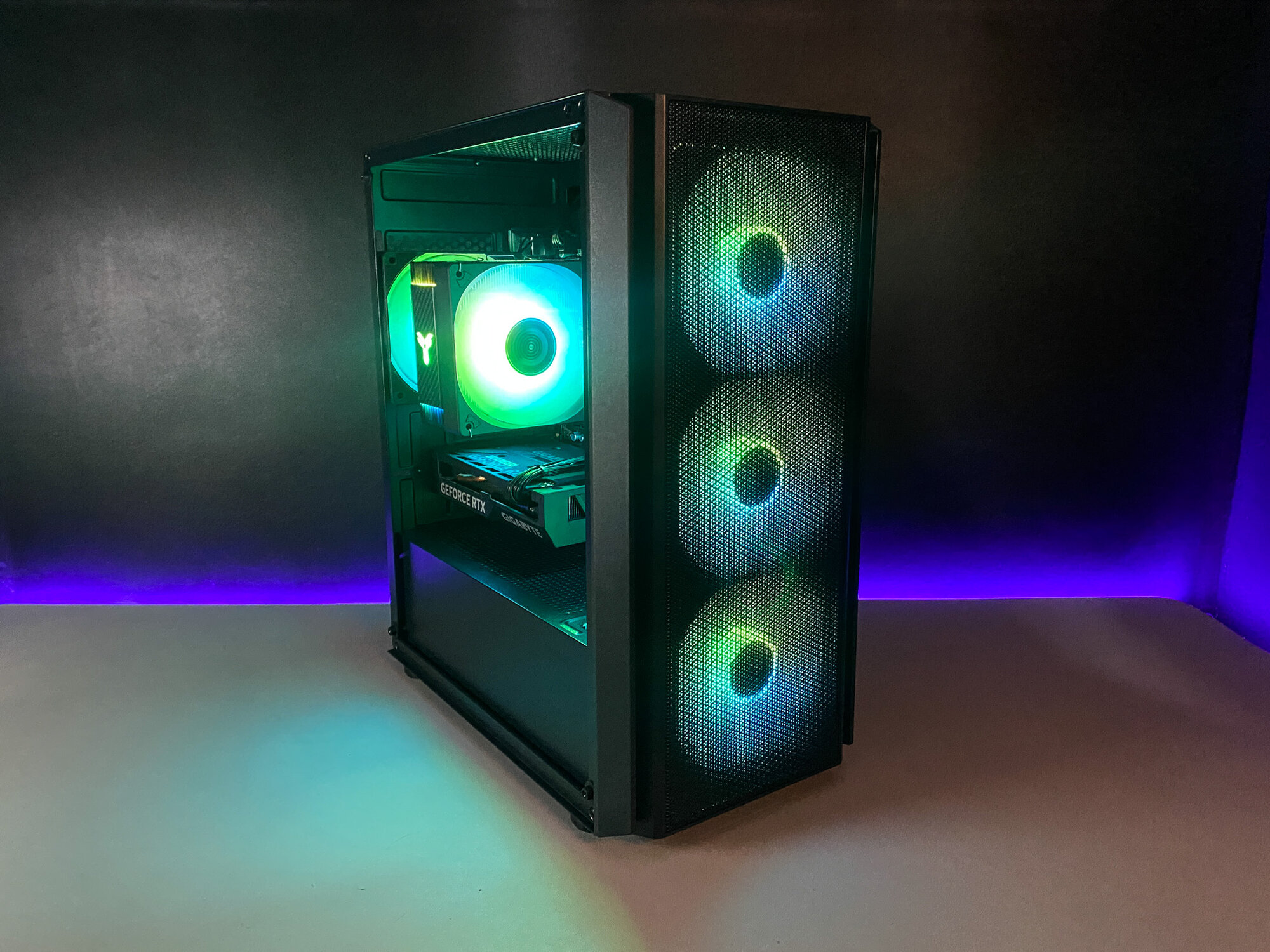 Игровой Компьютер AMD Ryzen 5 5500 6/12*3.60-4.20GHz/RTX 4060-8Gb/16Gb/SSD512Gb/550W