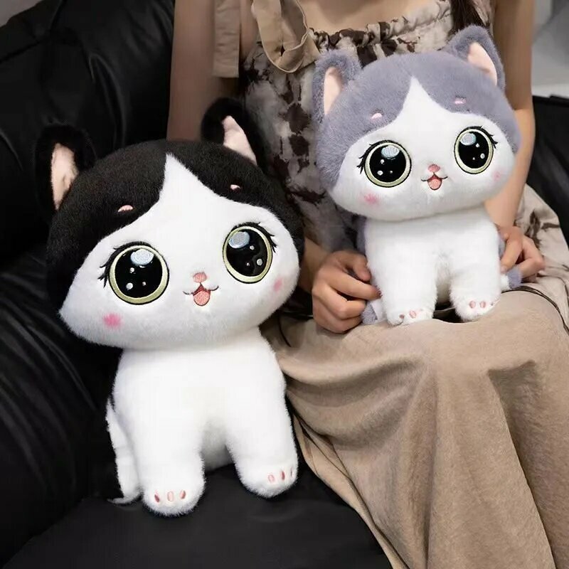 Кукла котенок, плюшевая игрушка для кошек, подарок на день рождения, 27 см