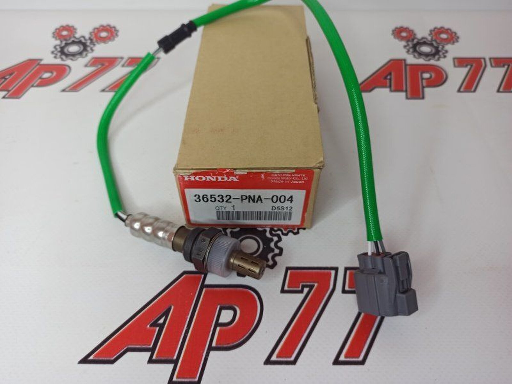 Датчик кислорода (лямбда-зонд) Honda 36532PNA004, 1 шт, с проводом