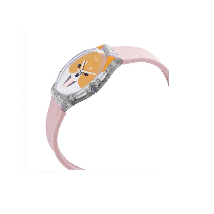 Наручные часы Swatch, розовый, — фото 1