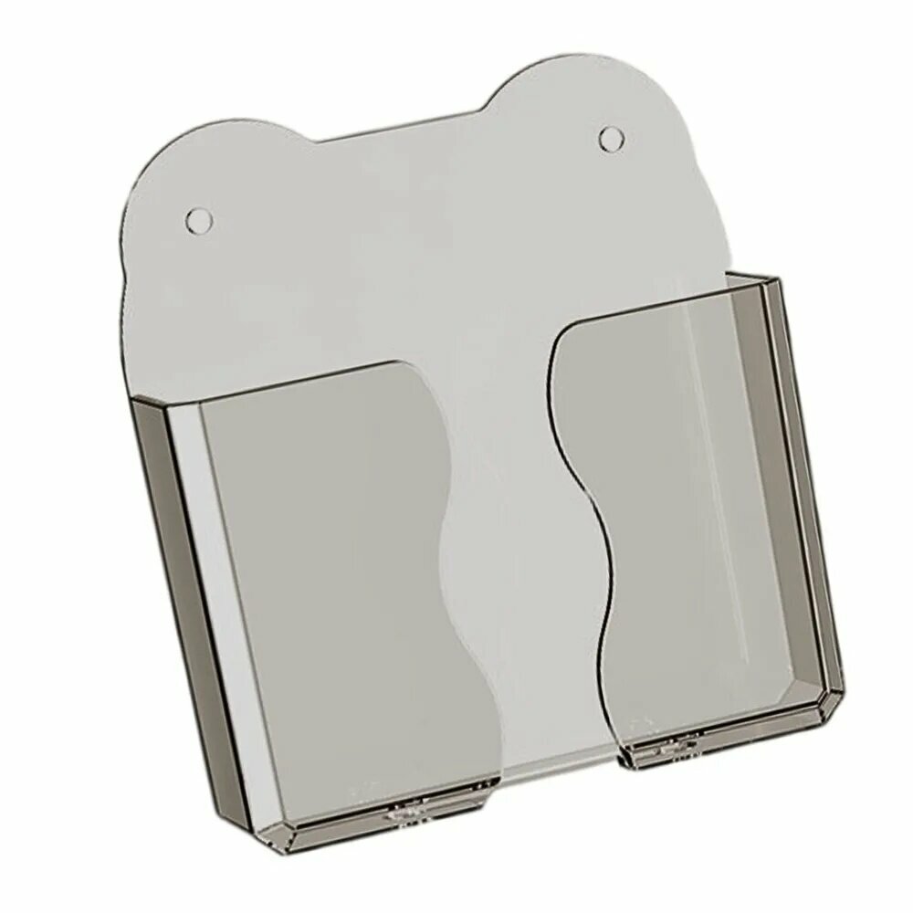 Держатель для телефона с креплением на стену, Прозрачный серый