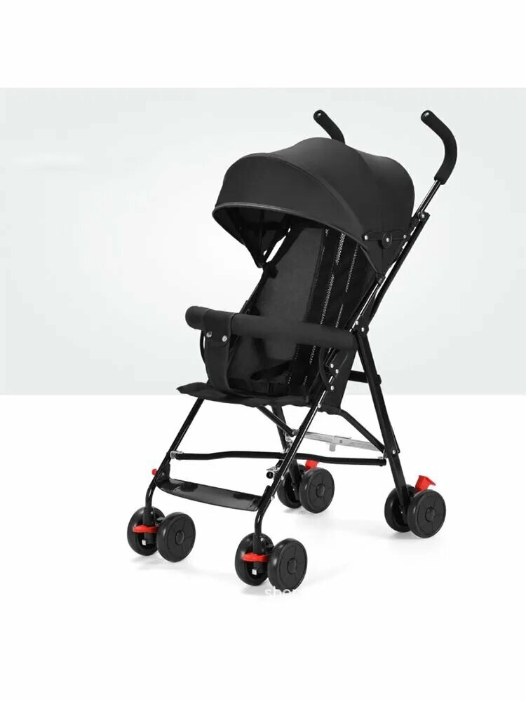 Лёгкая складная Детская коляска-трость с регулируемым сиденьем(сидя) удобство для прогулок с малышом!