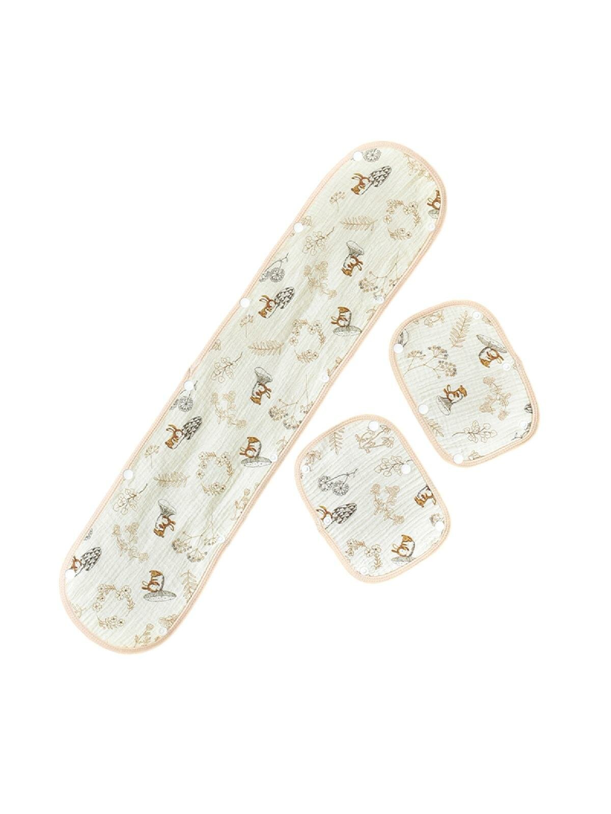 Набор ручек и наплечников для детских колясок из 3шт.