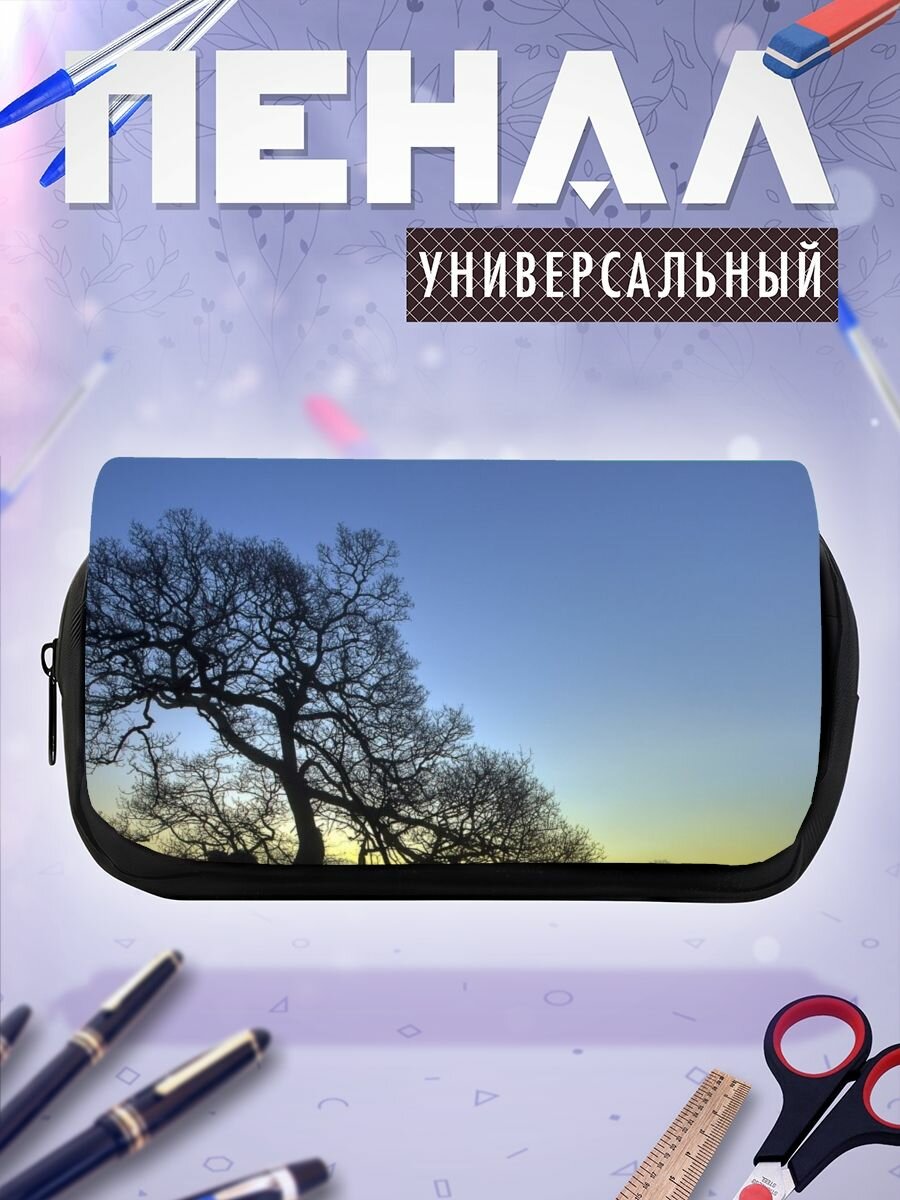 Школьный пенал природа дерево