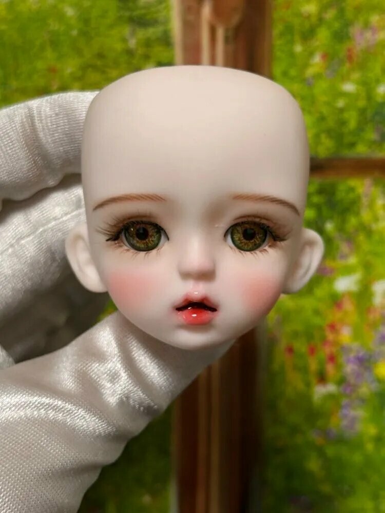 Голова куклы BJD 30 см для замены или коллекции аксессуары для кукол подарок девушке на день рождения ручная работа