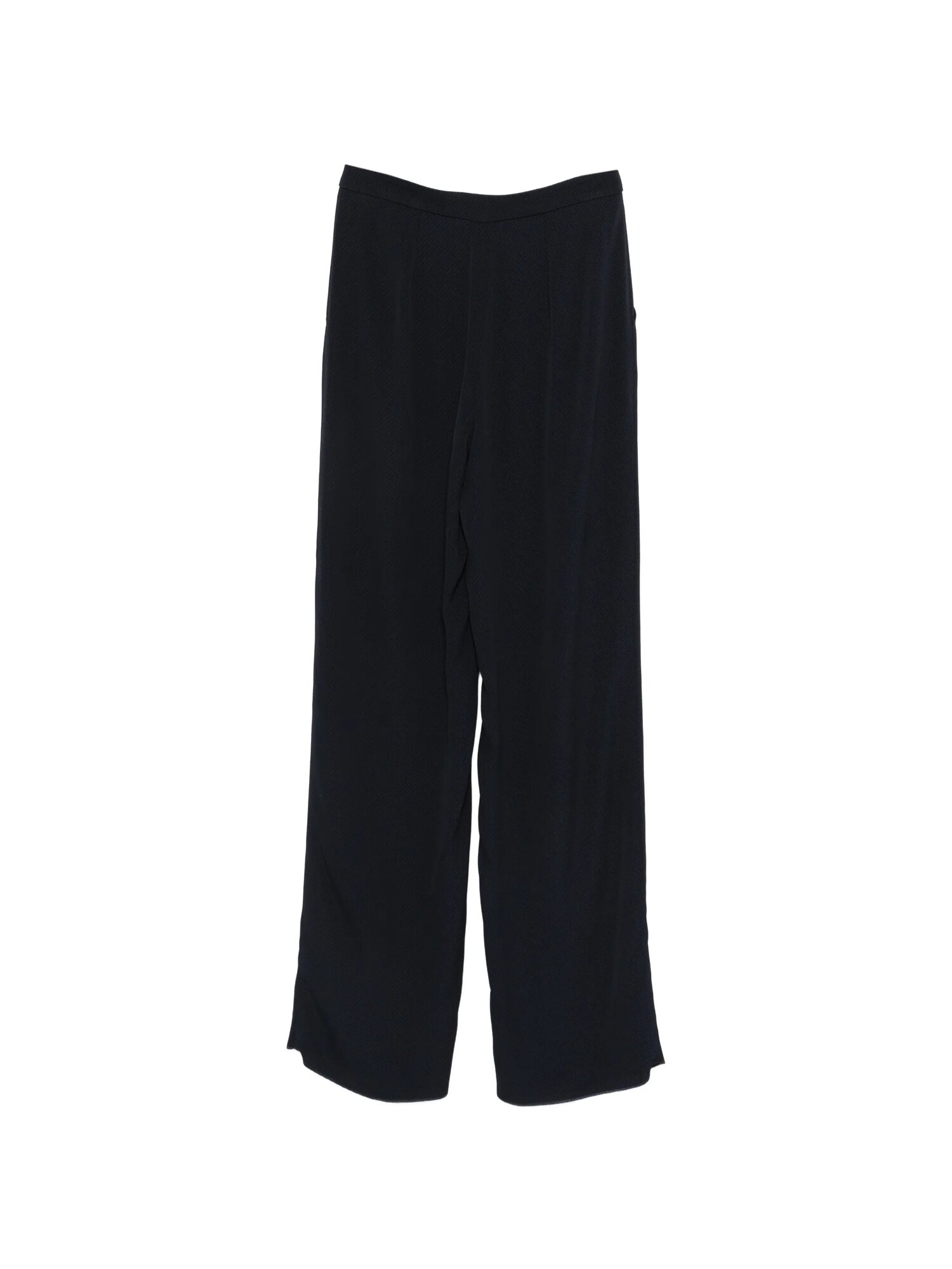 Брюки EMPORIO ARMANI Split-pocket trousers, размер 38, синий — фото 1