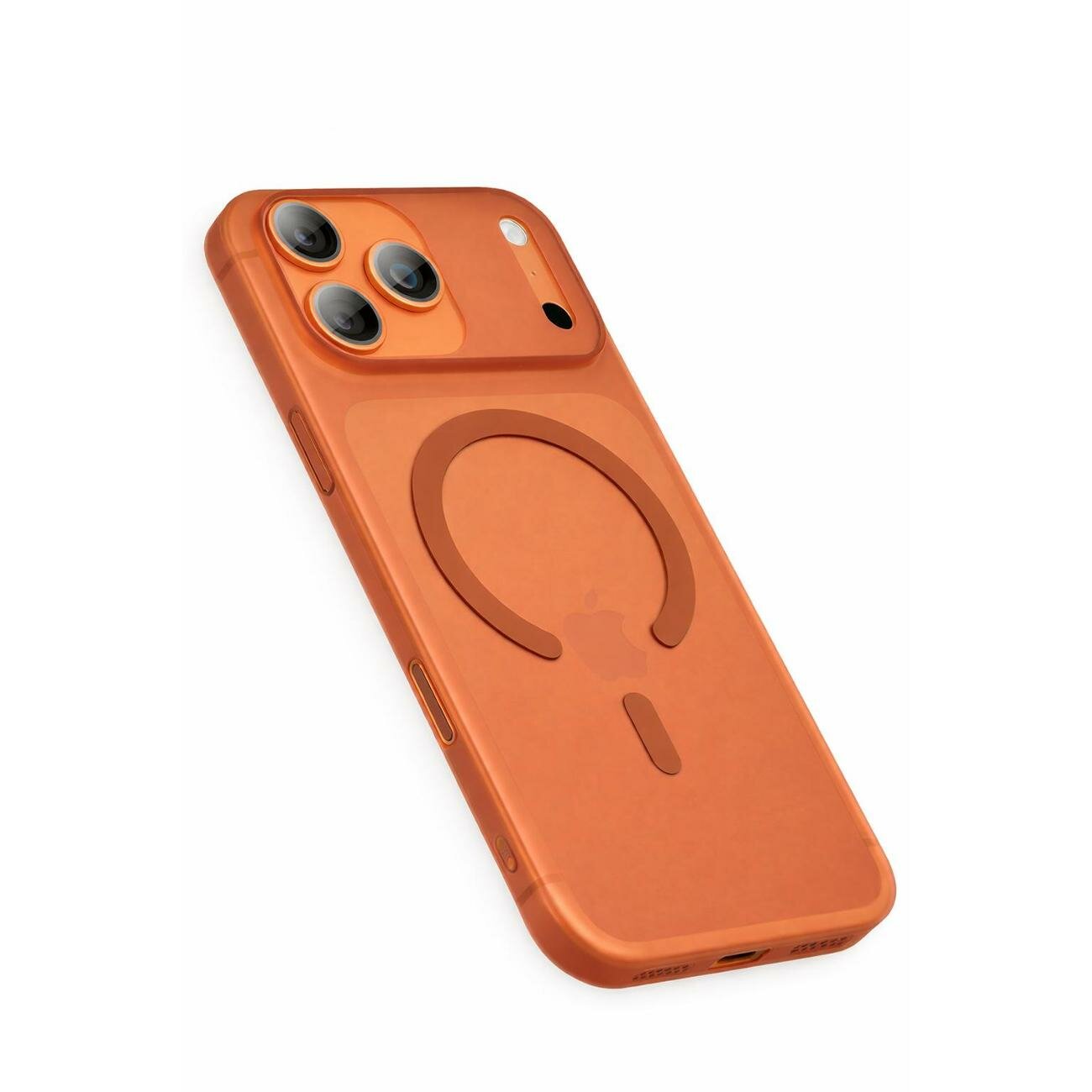 Чехол накладка для iPhone 17 Pro 6.3" Gurdini Slim Series with Magsafe Orange
