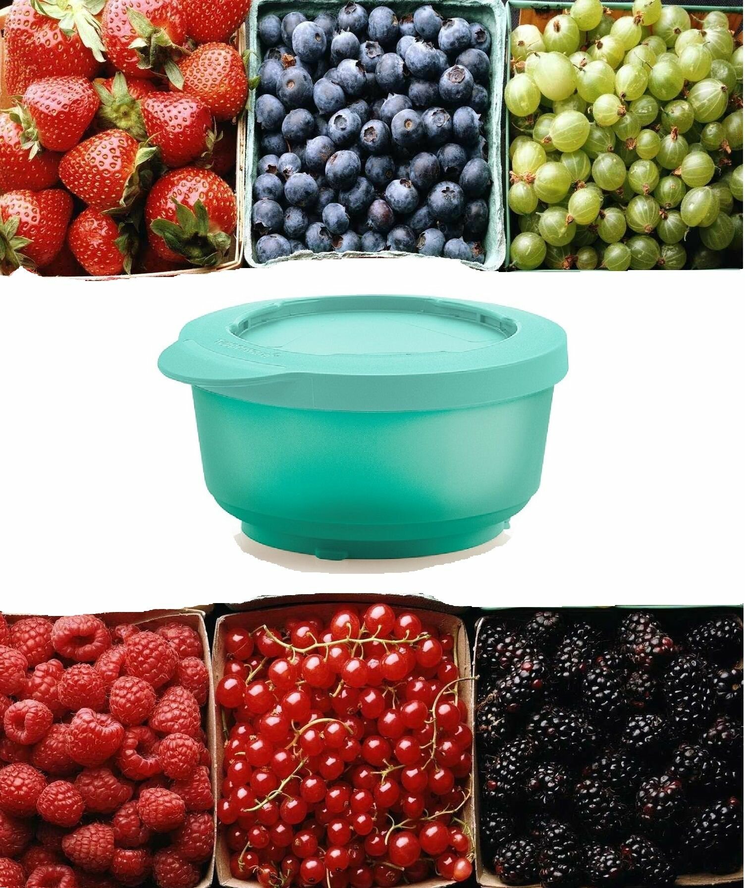 Закусочный стаканчик "Иллюмина" (200 мл), бирюзовый Tupperware дробного питания