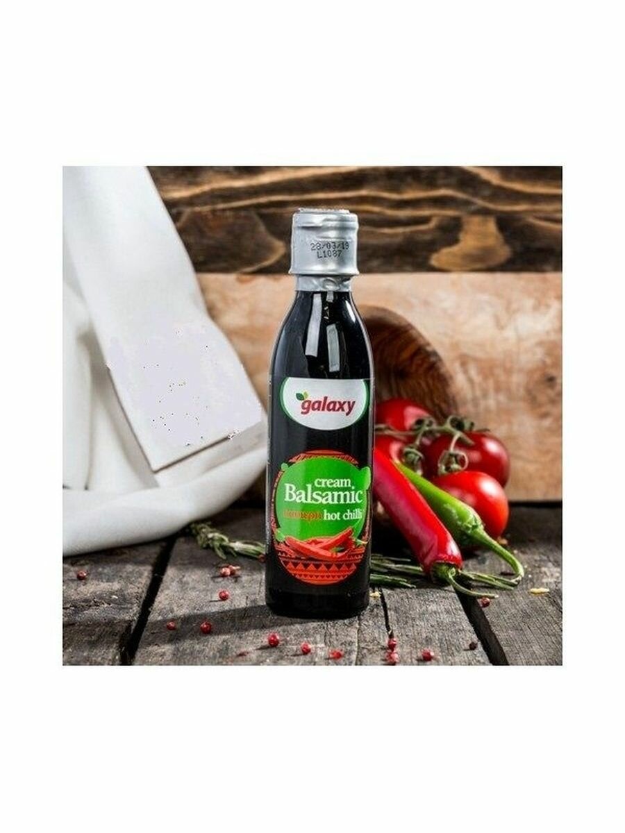 Бальзамический крем соус с чили, 250мл, Греция