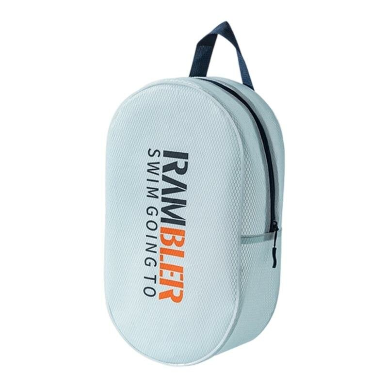 Маленькая водонепроницаемая сумка для плавания и спортзала, Синий среднего размера