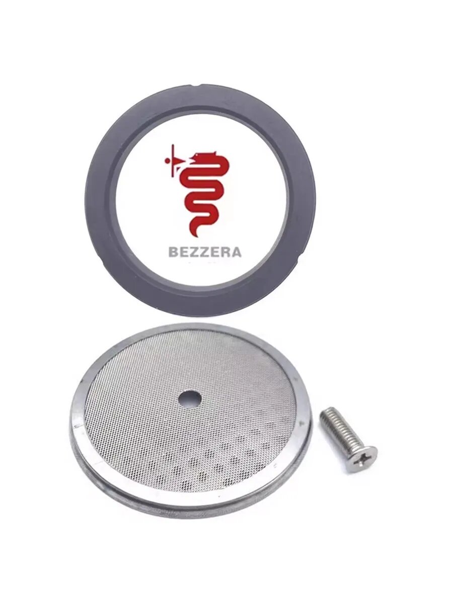 Bezzera Уплотн. кольцо+сеть+винты